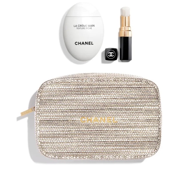 CHANEL | Makeup | Chanel Hand Cream And Lip Balm Set | Poshmark